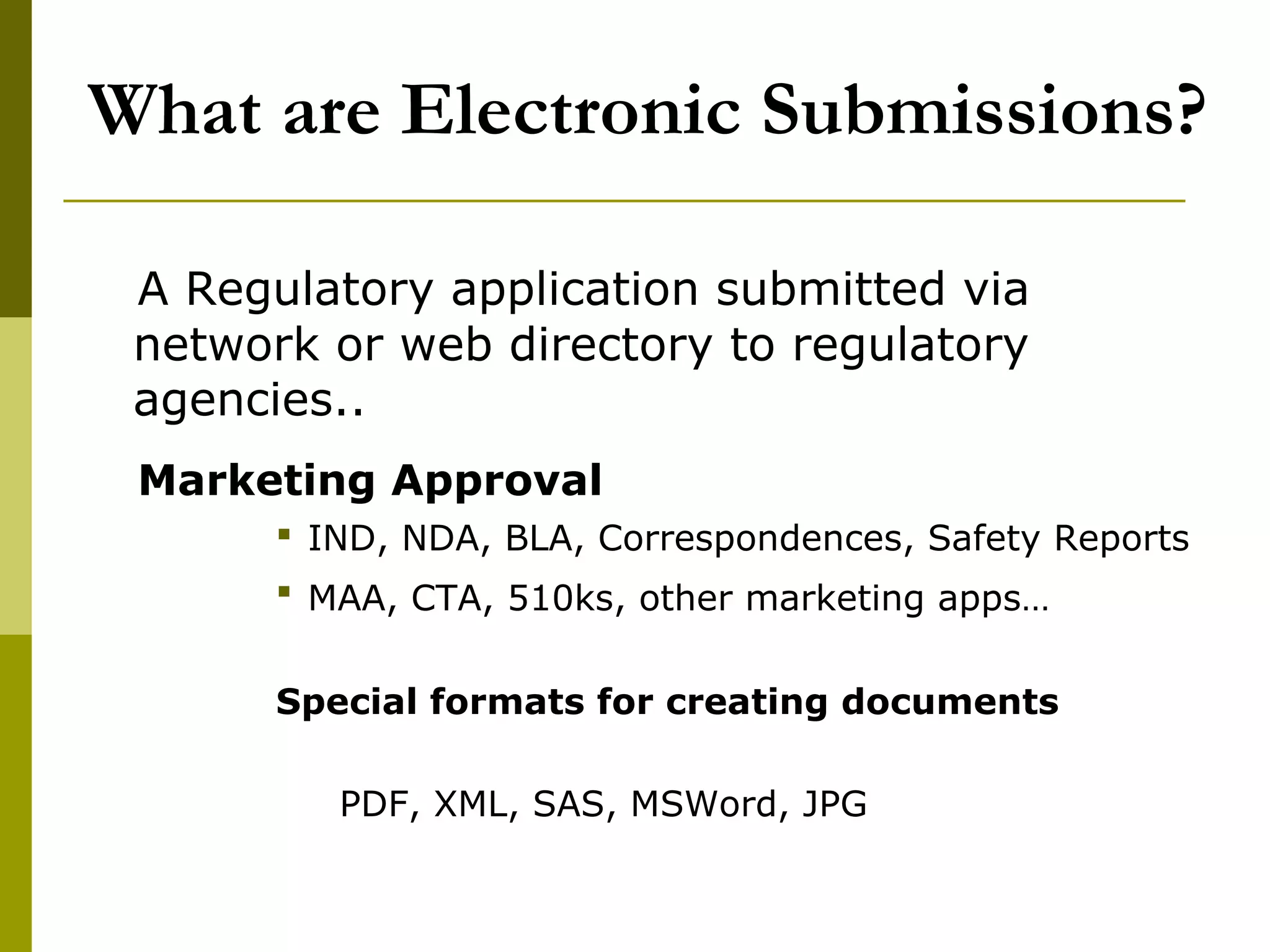 Electronic Submissions | PPT