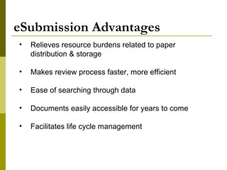 Electronic Submissions | PPT