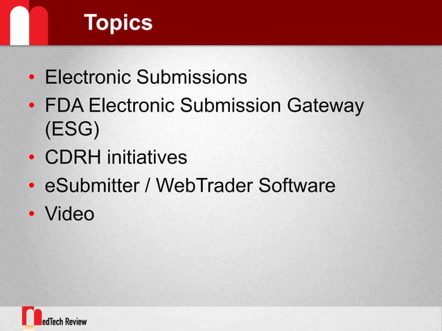 Electronic Submissions | PPTX | Pharmaceutical Industry | Industries