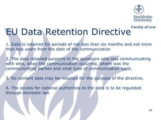 Electronic Surveillance of Communications 100225 | PPT