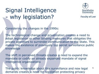 Electronic Surveillance of Communications 100225 | PPT