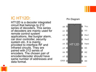 Electronic switch control through rf | PPTX