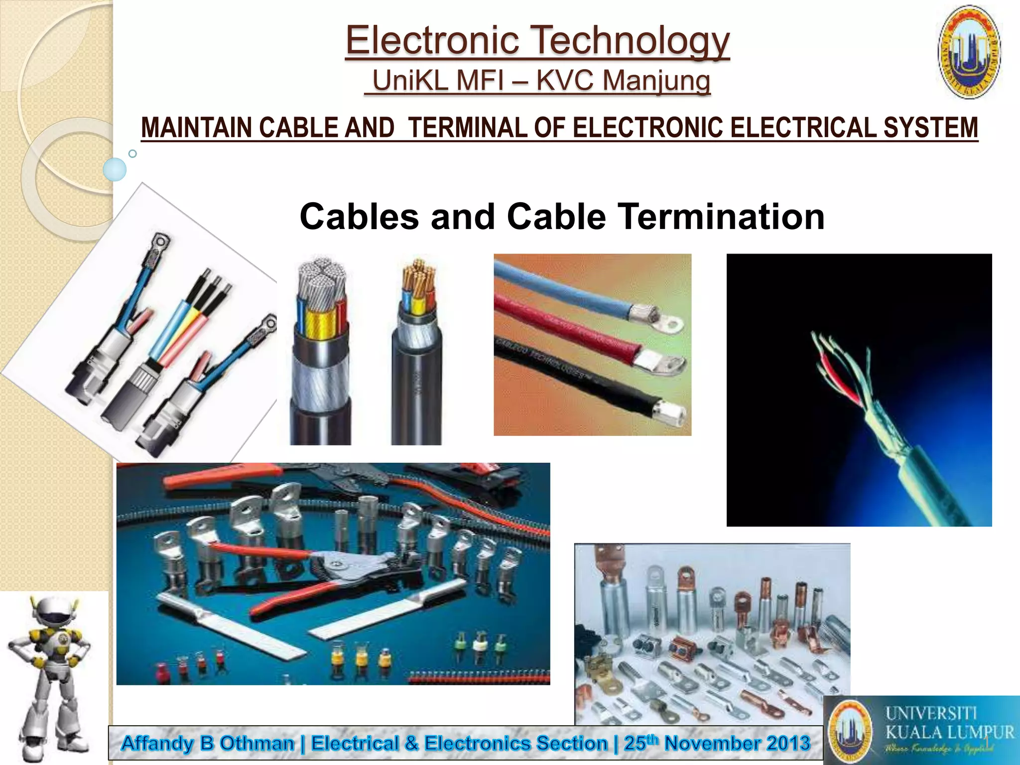 Electronic Technology Cable and Termination.pptx