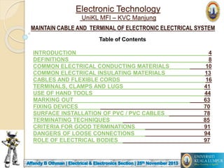 Electronic Technology Cable and Termination.pptx