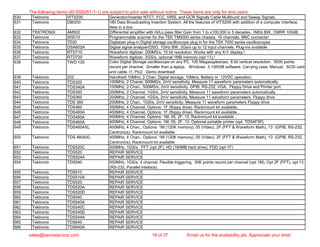 Electronic test equipment, Oscilloscope, Spectrum, Analyzer ,DMM | PPT