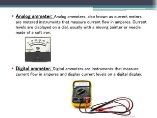 Electronic test instruments | PPTX