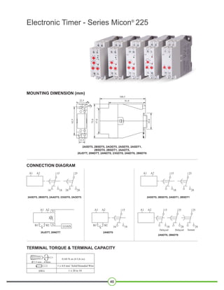 Electronic timer | Electronic Timer Switch-GIC India | PDF