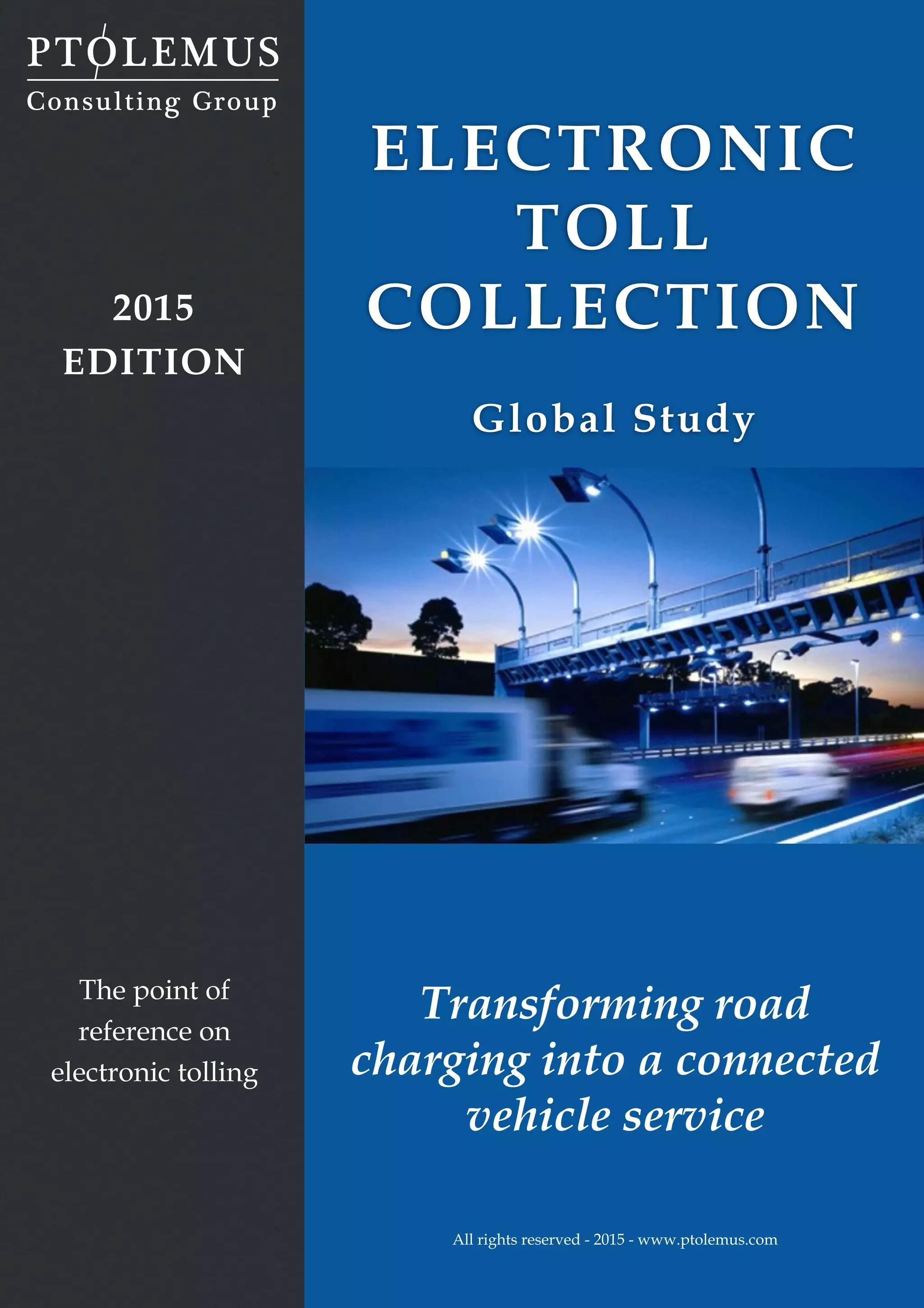 Electronic toll collection global study table of contents | PDF