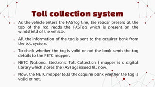 Electronic Toll Collection System Using RFID seminar.pptx