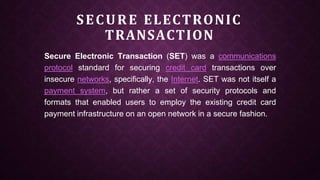 Electronic transaction final | PPT