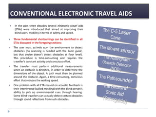 Electronic travel aid | PPTX