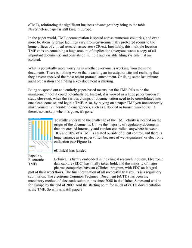 Electronic trial master filest | PDF | Business | Business and Finance