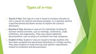 ELECTRONIC VISA (E-VISAS) 1.pptx