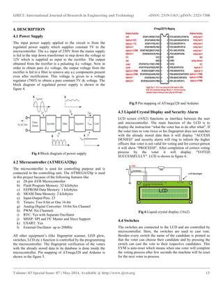 Electronic voting machine using zigbee | PDF
