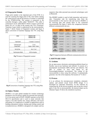 Electronic voting machine using zigbee | PDF