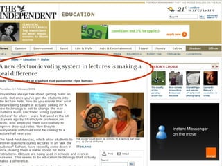 Electronic voting systems clickers | PPT | Web Development | Internet