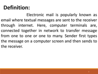Electronic vs print mail | PPT