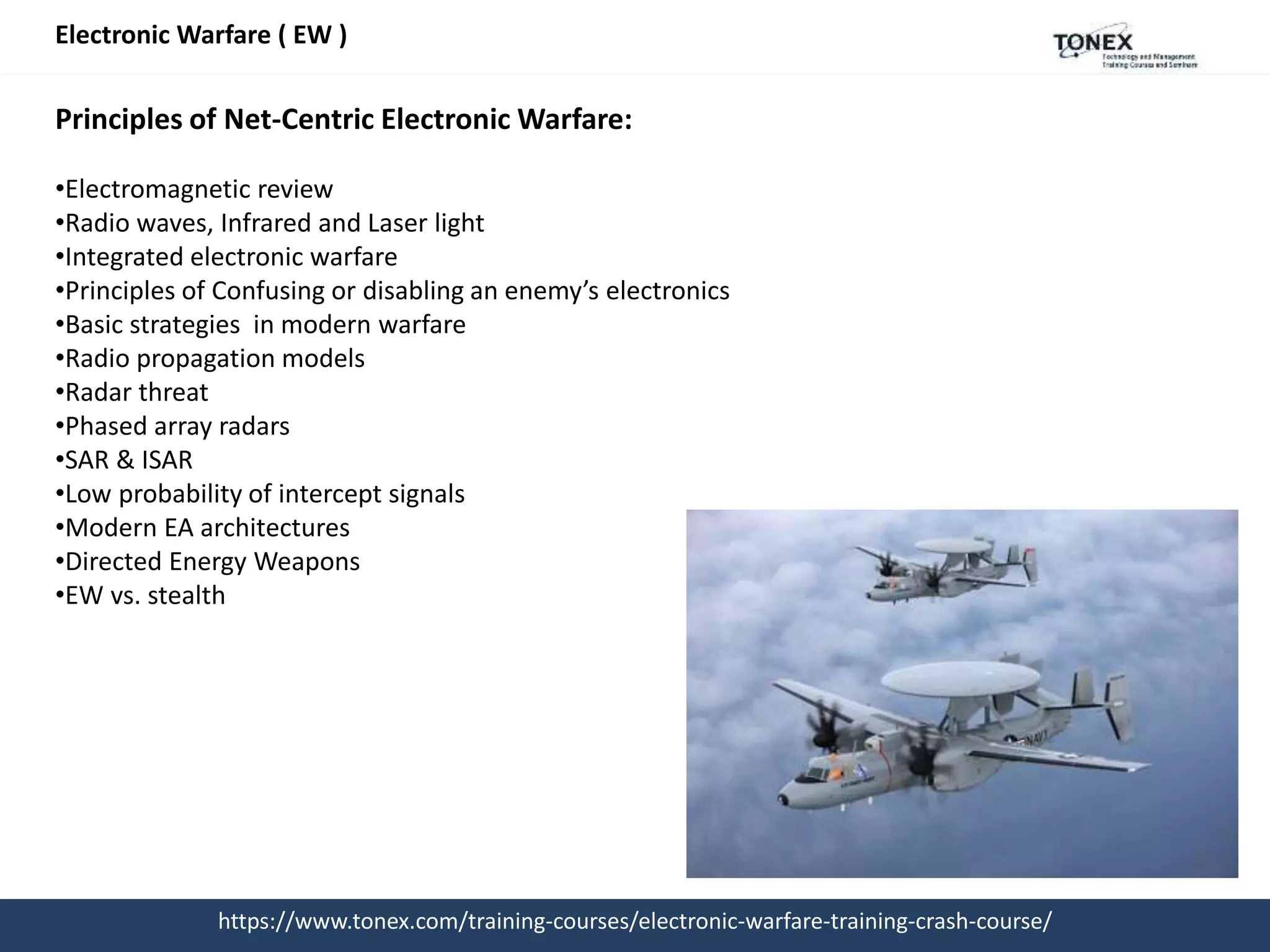 Electronic Warfare ( EW ) Training Crash Course | PPTX