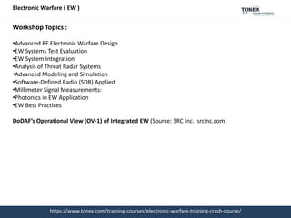 Electronic Warfare ( EW ) Training Crash Course | PPTX