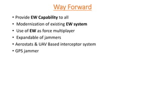 electronic warfare in ew environment and how to use | PDF