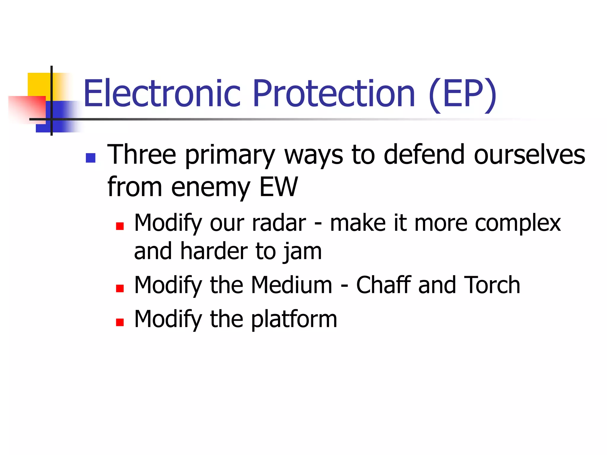 Electronic Warfare good.ppt