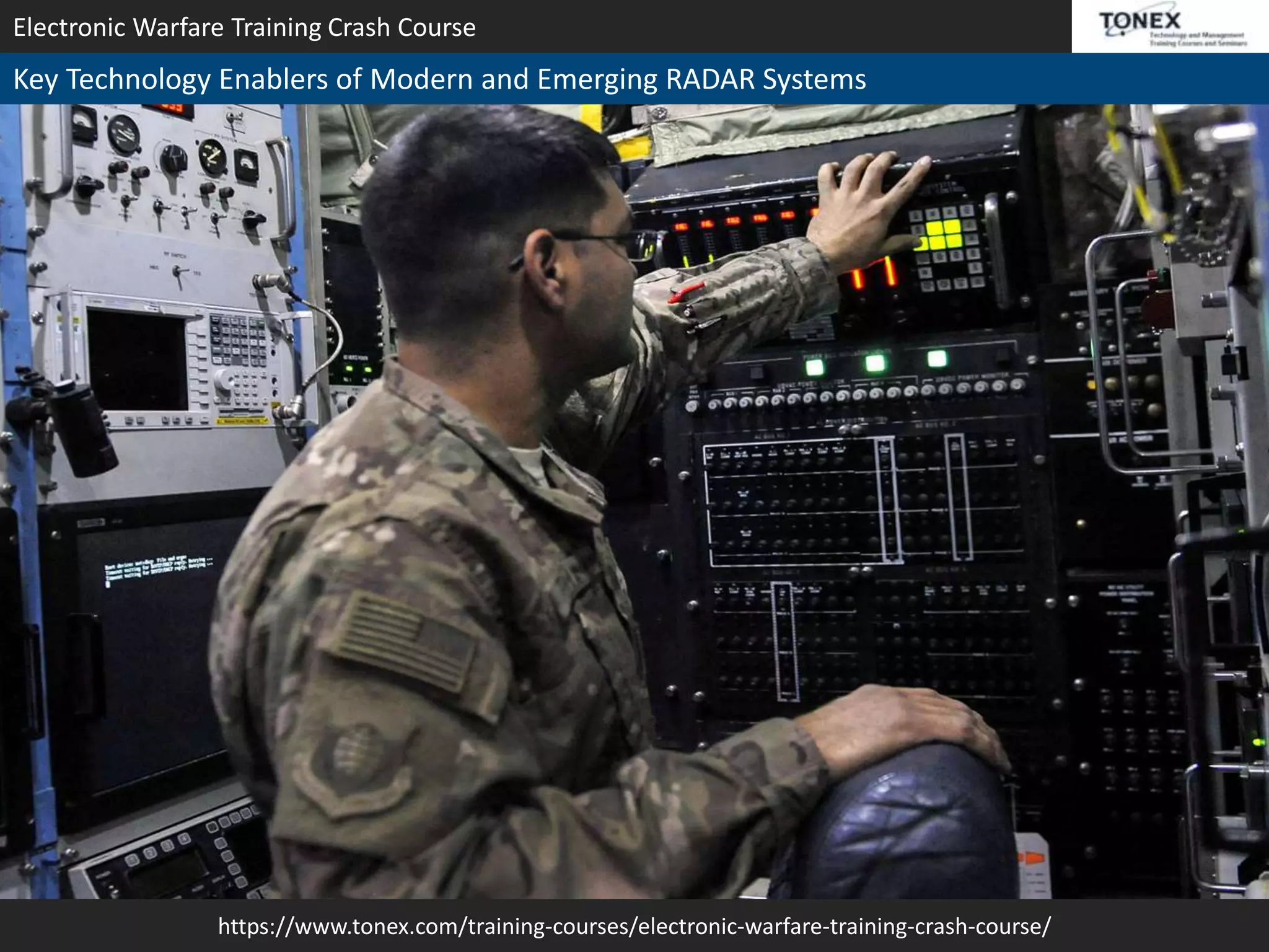 Electronic Warfare Training Crash Course by Tonex | PPTX