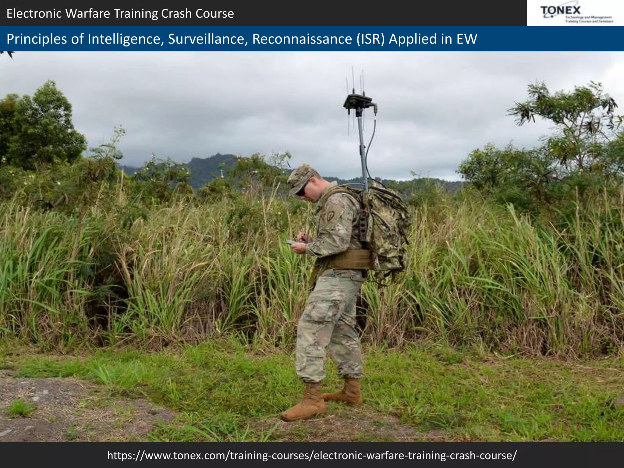 Electronic Warfare Training Crash Course by Tonex | PPTX