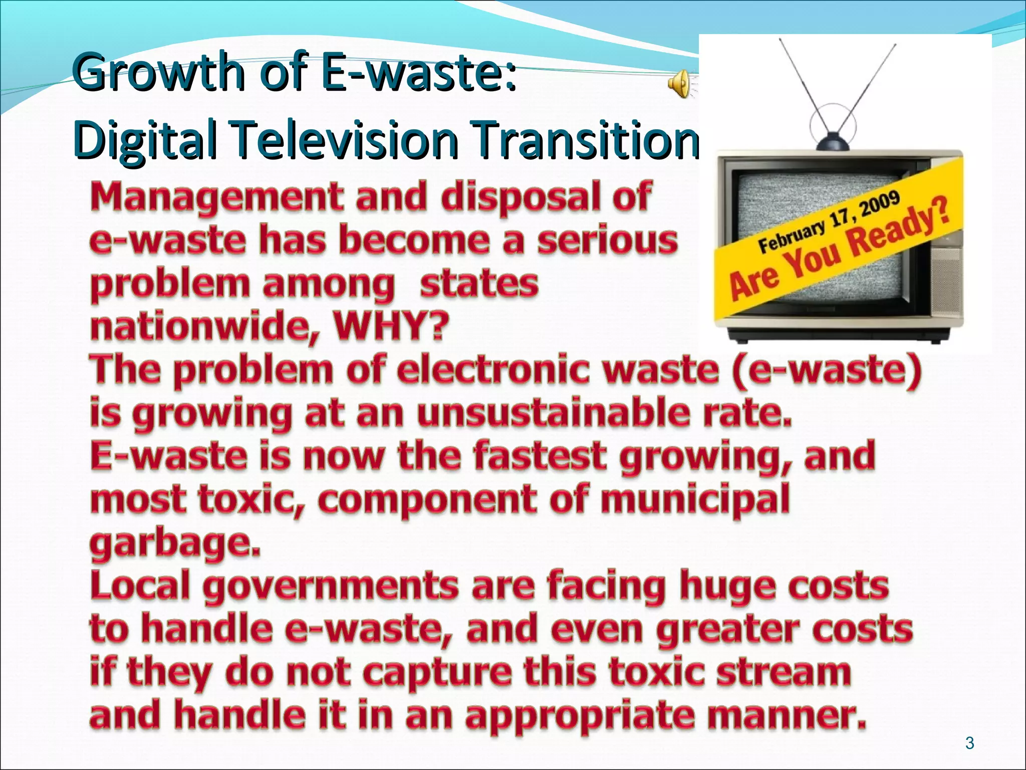 Electronic waste | PPT