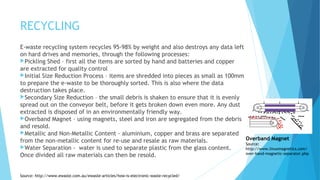 Electronic Waste Management - Challenges and Solutions | PPT