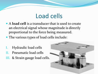 Electronic weighbridge | PPTX