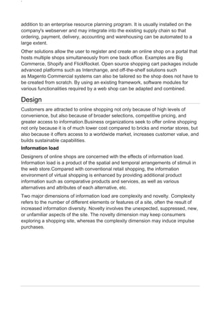 Final year project Electronic zone e-marketing | PDF