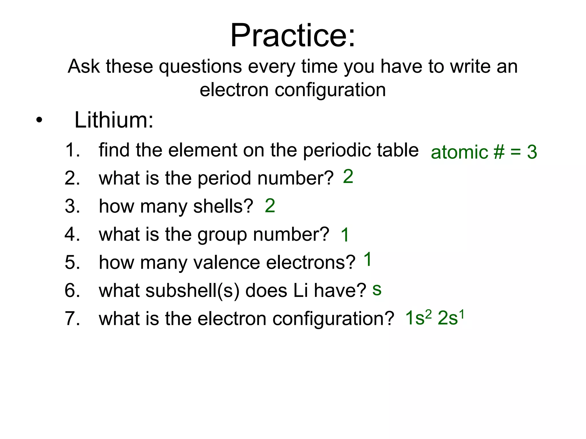 electron lesson.ppt | Chemistry | Science
