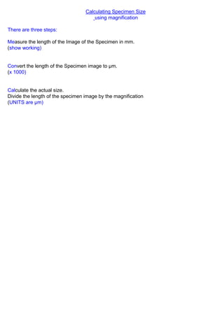 Electron micrograph ultrastructure_magnification | PPTX