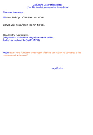 Electron micrograph ultrastructure_magnification | PPTX