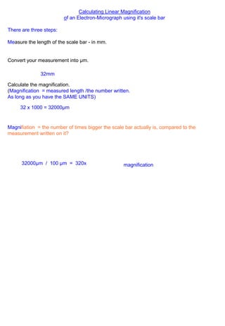 Electron micrograph ultrastructure_magnification | PPTX