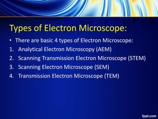 Electronmicroscope easy view | PPT