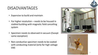 Electron microscope | PPTX