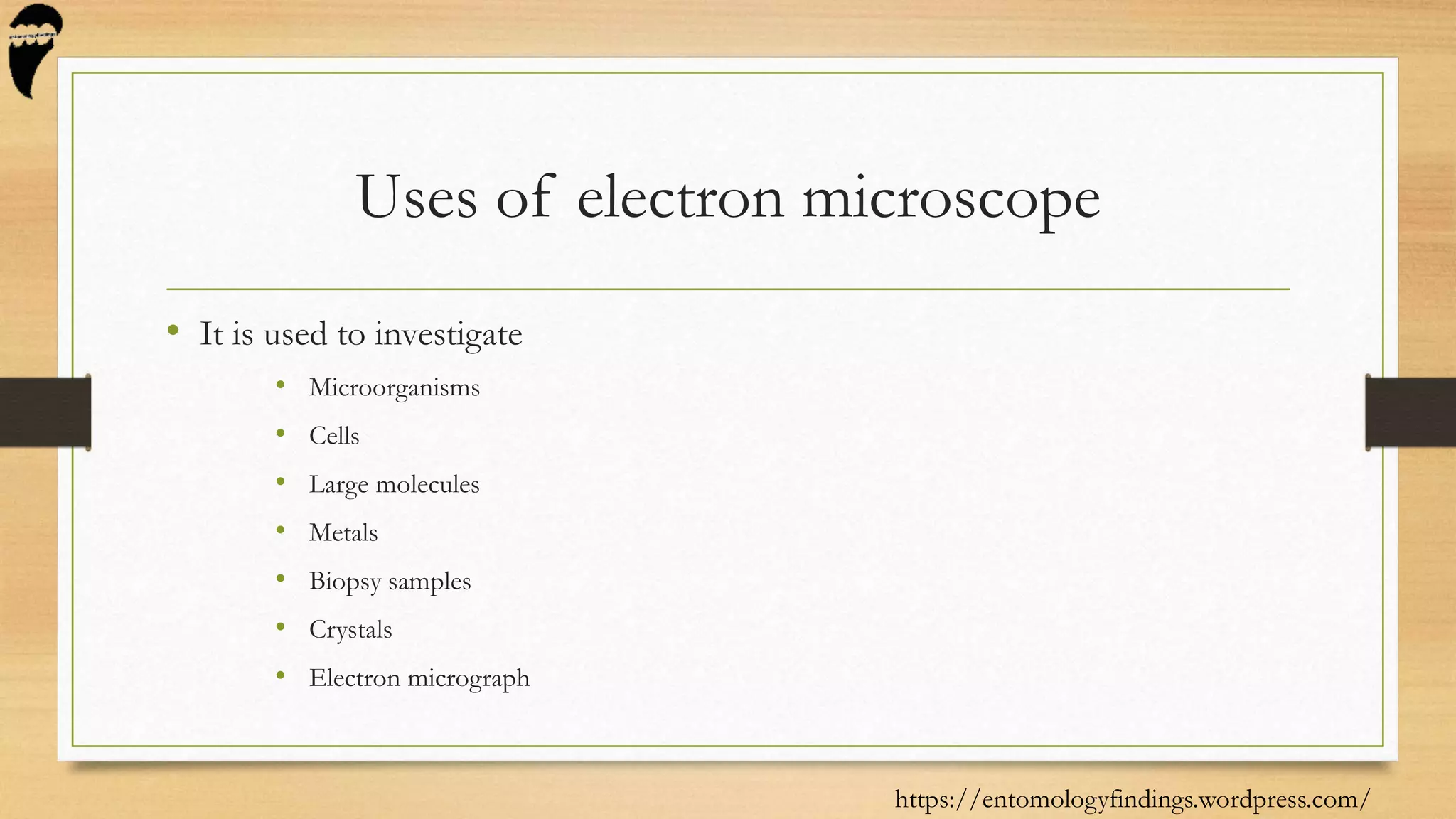 Electron microscope | PPTX | Chemistry | Science