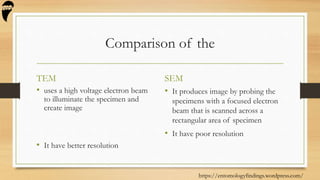 Electron microscope | PPTX