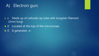 Electron microscope | PPTX