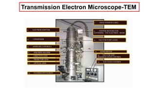 Electron microscope (SEM and TEM) | PPTX