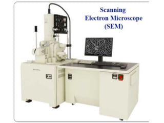 electronmicroscope principle construction working & types | PPTX