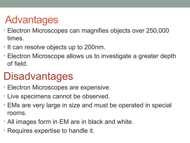 Electron Microscope (principle, operation procedure, types, TEM, SEM, EM Images).pptx