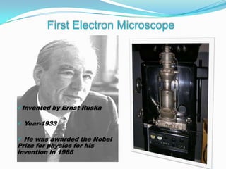 Ernst Ruska Electron Microscope