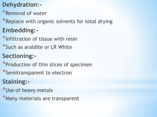 Electron microscope | PPTX