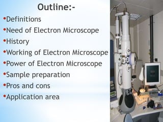 Electron microscope | PPT