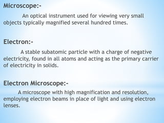 Electron microscope | PPT