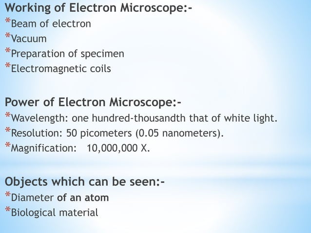 Electron microscope | PPT