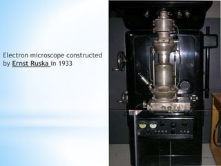 Ernst Ruska Electron Microscope