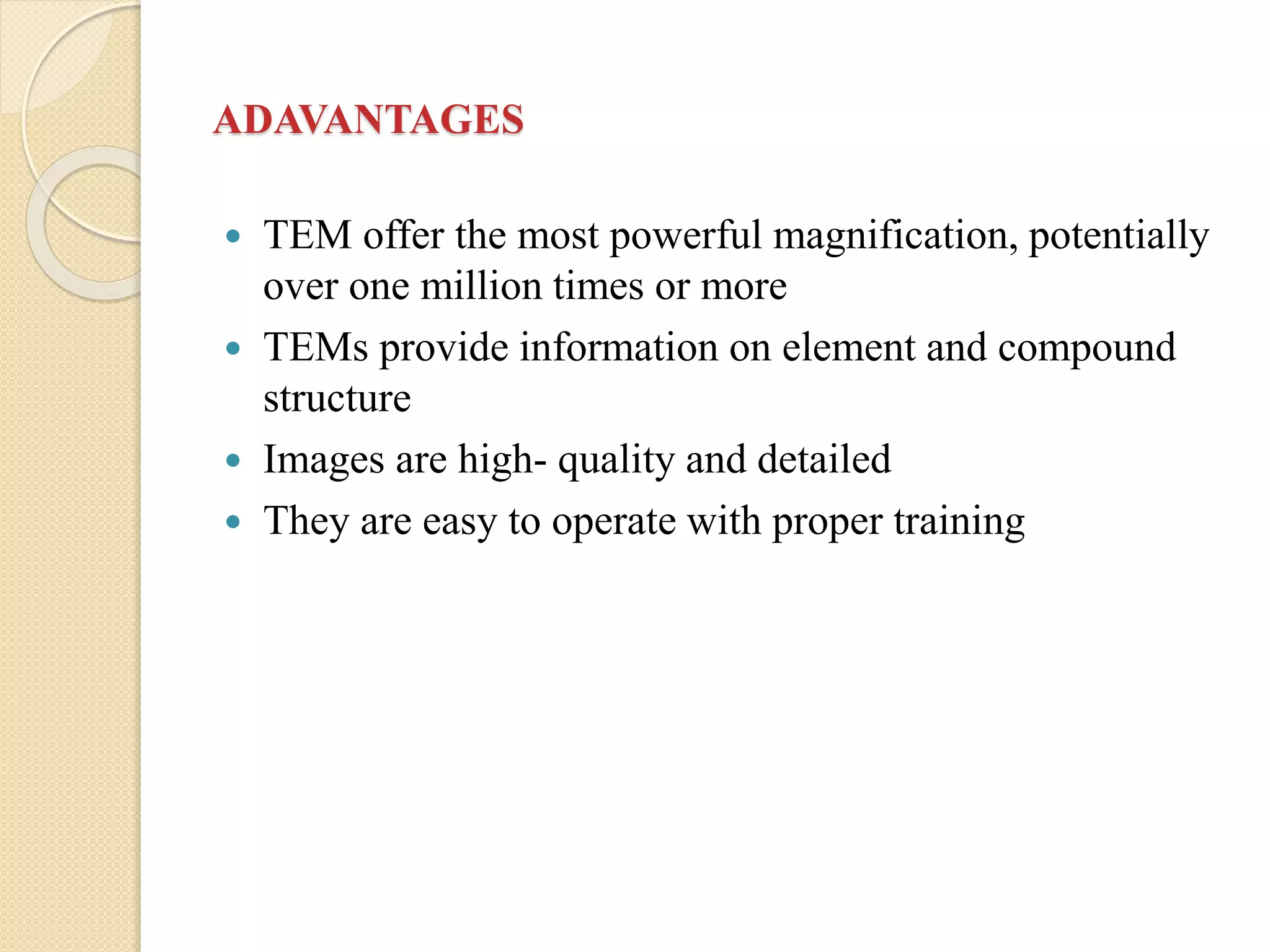 Electron microscope ppt | PPTX